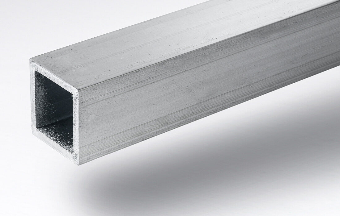 Square tube Aluminium EN AW-6060 T66 | 247TailorSteel